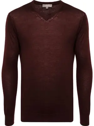 N.peal Conduit Fine-knit Jumper - Brown