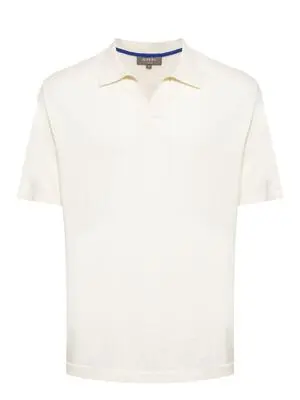 N.peal Fine-knit Polo Shirt - Neutrals