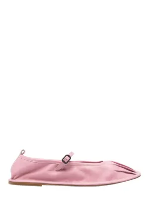 Hereu Dansa Leather Ballerina Flats - Pink
