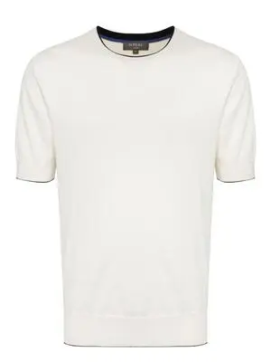 N.peal Newquay Fine-knit T-shirt - Neutrals