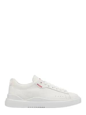 Hugo Blake Logo-print Sneakers - White