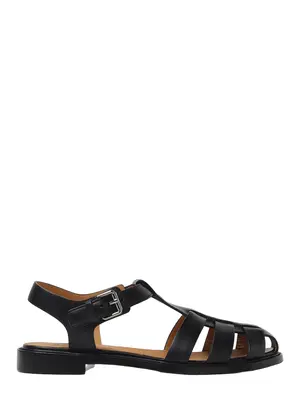 Church's Church's Flat Sandal Black
