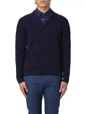 BALLANTYNE Ballantyne Cotton Cardigan Navy