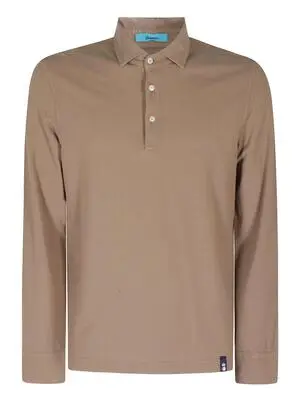 DRUMOHR Polo Shirt Men Sand