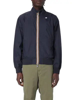 K-WAY K-Way Zip-Up Jacket Blue