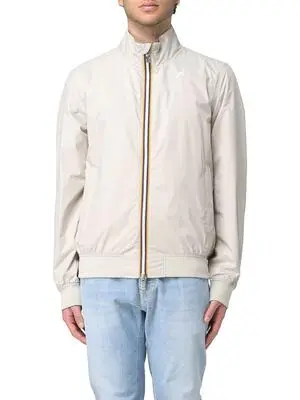 K-WAY K-Way Zip-Up Jacket Mastic