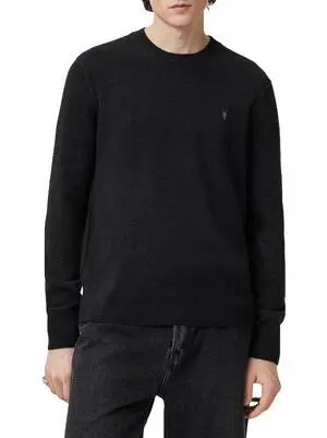ALLSAINTS Statten Crewneck Sweater - Black