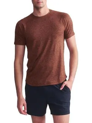 RHONE Rhone Atmosphere Performance T-Shirt Cinnamon/sierra Heather