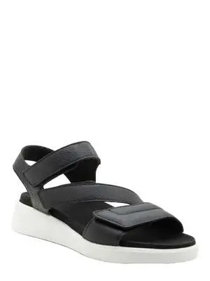 ARA Marina Ankle Strap Sandals - Black