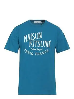 Maison Kitsuné T-shirt Size Cotton - Azure