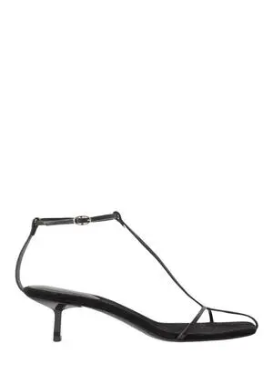 NEOUS Jumel Leather Sandals - Black