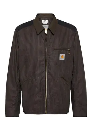 Junya Watanabe X Carhartt Striped Jacket - Brown