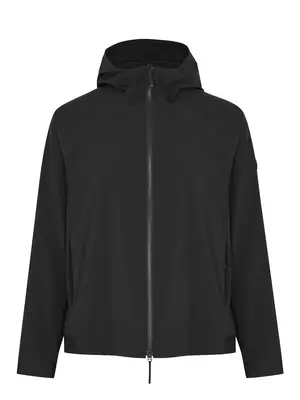Moncler Kurz Hooded Jacket - Black