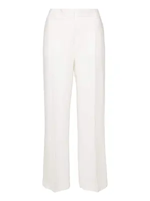 TOTEME Straight-leg Tailored Trousers - Neutrals