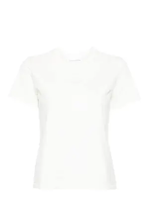Moncler Logo-embroidered T-shirt - White