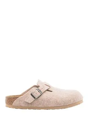 BIRKENSTOCK Boston Felted Slippers - Brown