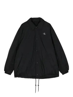 Calvin Klein Reversible Shirt Jacket - Black