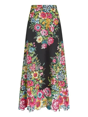 ETRO ETRO Floral-Print Maxi Skirt