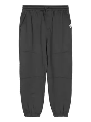Calvin Klein Logo-patch Panelled Track Pants - Grey