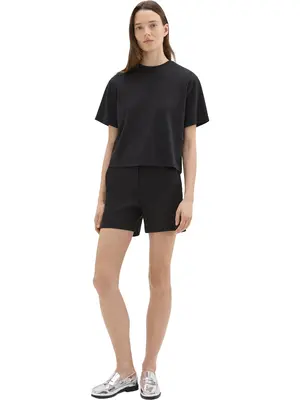 Theory Theory Waist Tab Short In Good Linen Black