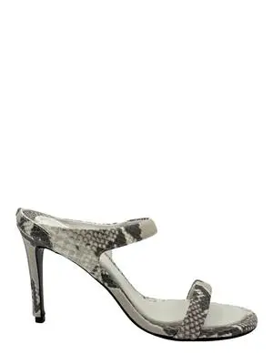 SYSTEM 2 Strap Printed Heel Sandals