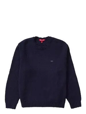 Supreme Bouclé Small Box Sweater - Navy Blue