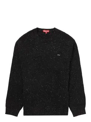 Supreme Speckle Knit Sweater - Black