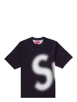 Supreme Halftone Short Sleeve Top - Black