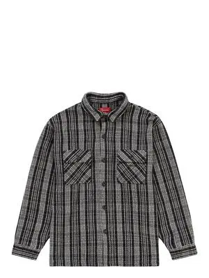 Supreme Heavy Flannel Shirt - Black