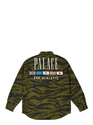 PALACE X Gap Drop Shoulder Oxford Shirt - Camo