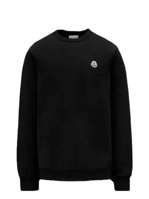 Moncler Logo Patch Sweatshirt - Black