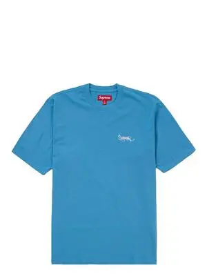 Supreme Washed Tag Short Sleeve Top Light Royal