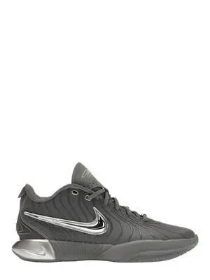 Nike Lebron 21 Resilient Sneakers - Cool Grey/metallic Silver/iron Grey