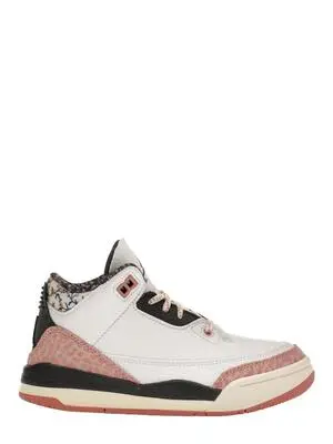 JORDAN Jordan 3 Retro White/anthracite/red Stardust