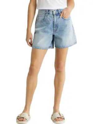 SLVRLAKE Walker Denim Bermuda Shorts - Heartache
