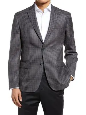 JB BRITCHES JB Britches Check Wool Sport Coat