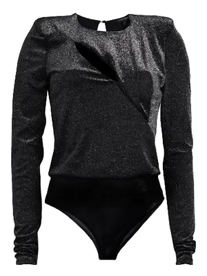 PATRIZIA PEPE SERA Bodysuit - Black