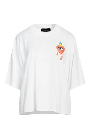 Dsquared2 Printed T-shirt - White