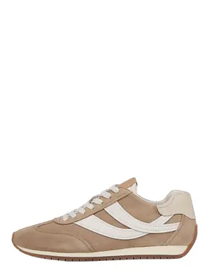 Vince Oasis Suede And Leather Runner Sneakers - White
