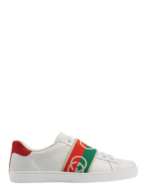 GUCCI Gucci Ace Elastic Web Sneaker With Interlocking G