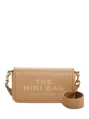 Marc Jacobs The Mini Bag Leather Crossbody - Camel