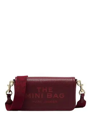 Marc Jacobs Marc Jacobs The Mini Bag Leather Crossbody Cherry