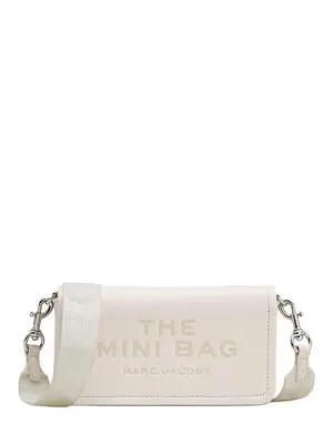 Marc Jacobs Marc Jacobs The Mini Bag Leather Crossbody Cotton/nickel