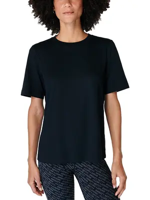 Sweaty Betty Essential Crewneck Tee - Black