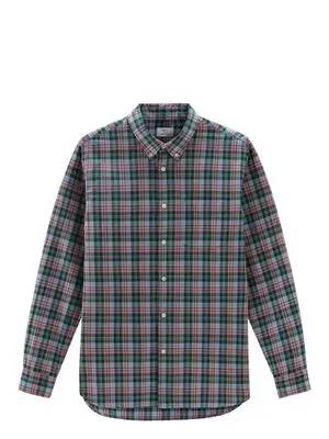 WOOLRICH Check-print Cotton Shirt