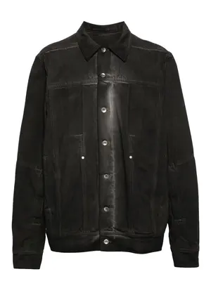 Rick Owens Lido Worker Denim Jacket - Black