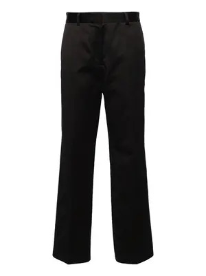 TOTÊME TOTEME Pressed-Crease Straight Trousers