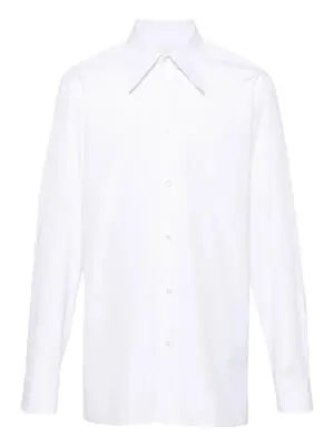 MAISON MARGIELA Four-stitch Cotton Shirt - White