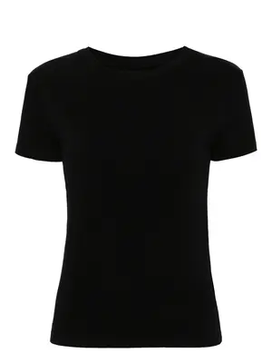 THOM KROM Panelled Crew-neck T-shirt - Black