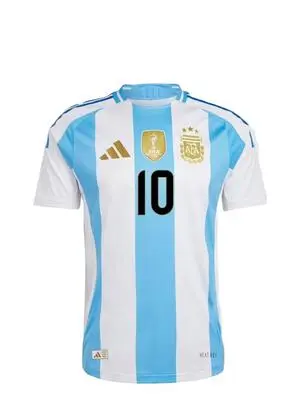 Adidas Argentina 2024 Messi Home Authentic Jersey - White/blue Burst